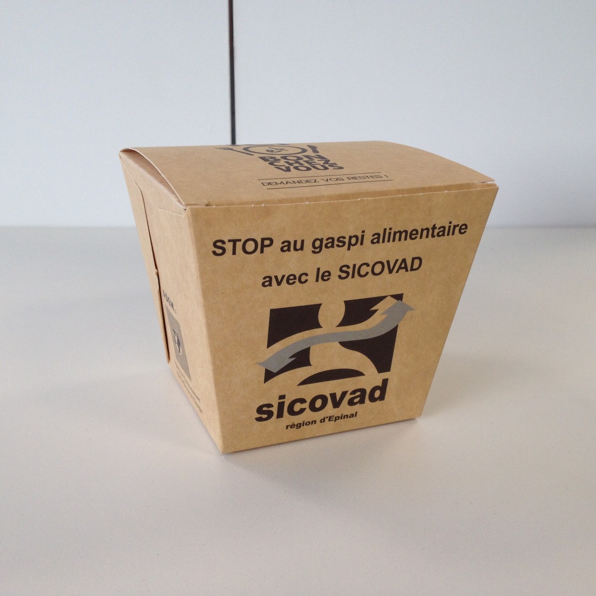 Boite à pâtes carrée, boîtes carton alimentaire - FAVRY